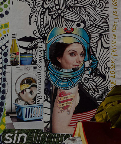 Taller de collage feminista - la Vorágine